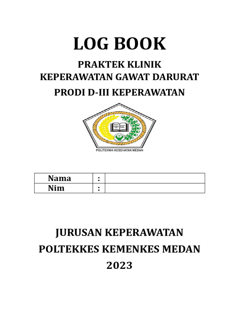Log Book 2023 | PDF