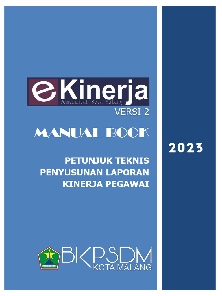 Manual Book E Kinerja Versi 2 Pdf