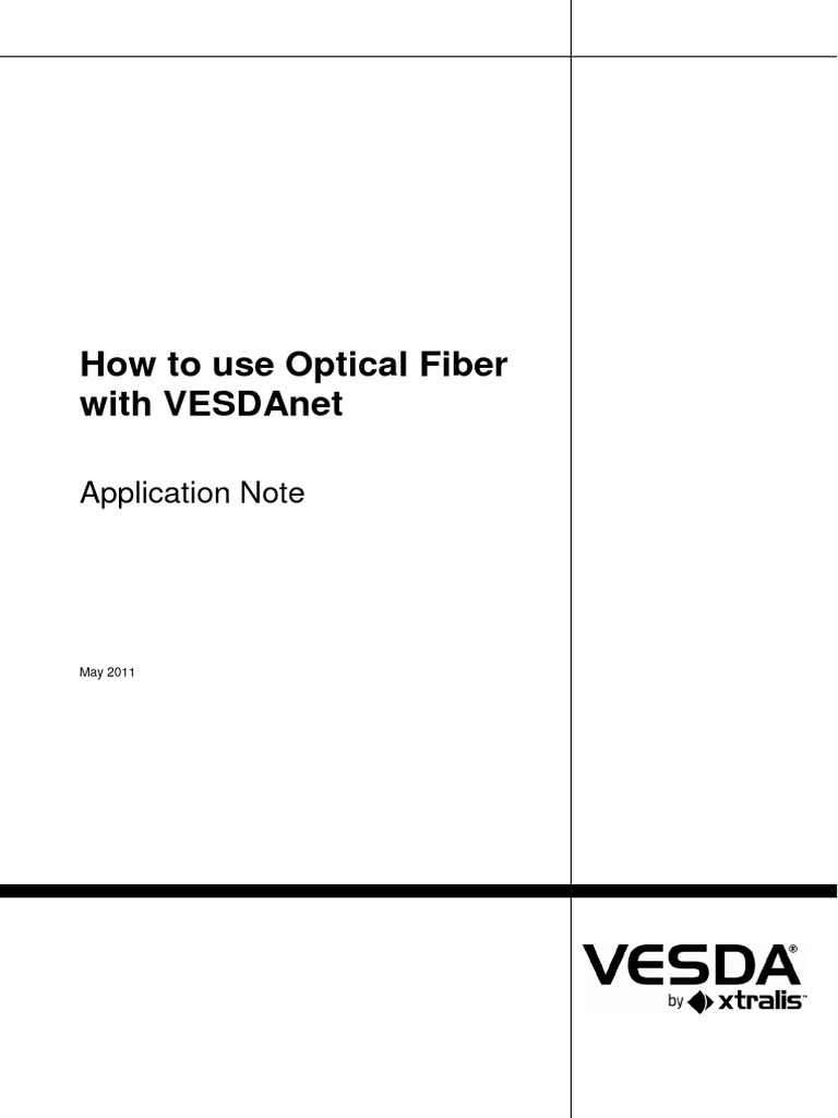 02 Optical Fibre With VESDAnet Lores | PDF | Optical Fiber | Electrical ...
