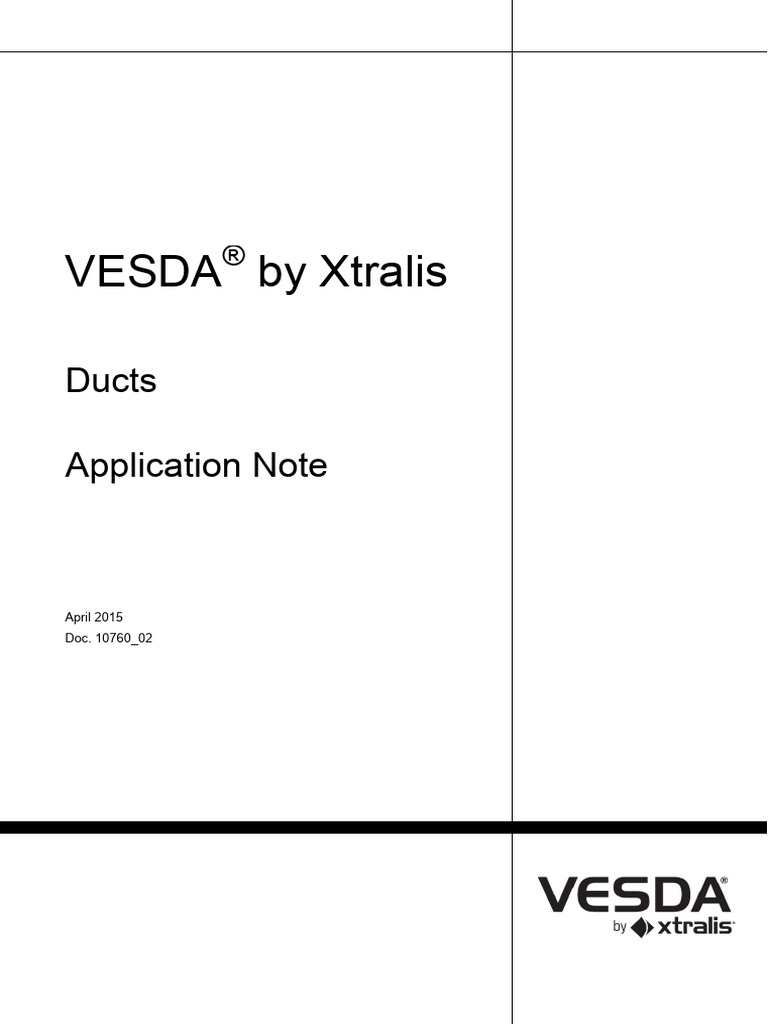 02 VESDA Ducts Application Note A4 IE Lores | PDF | Duct (Flow) | Trademark