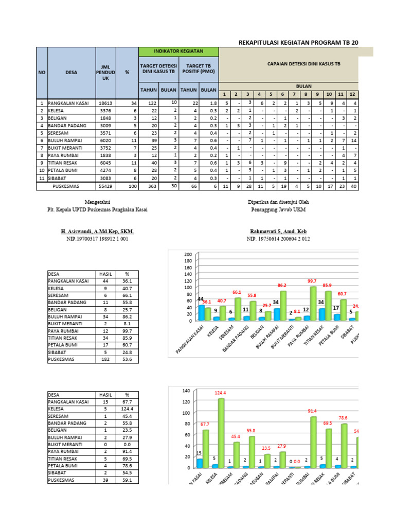 RPK TB Tahun 2022 | PDF