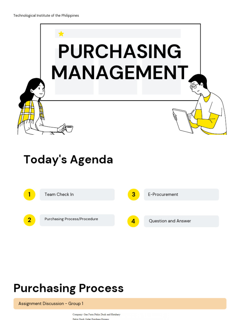 21 05 25 Purchasing Management | PDF | Procurement | Information Technology