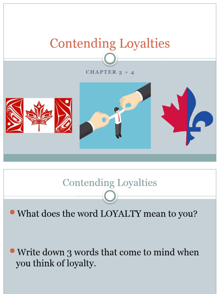 Contending Loyalties | PDF | Quebec | Politics Of Canada