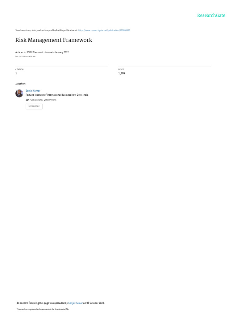 Riskmanagementframework V2 Chapter4 Pdf Risk Management Risk