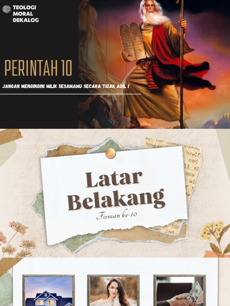 Larangan Mengingini Milik Sesama | PDF | Agama & Spiritualitas | Hukum