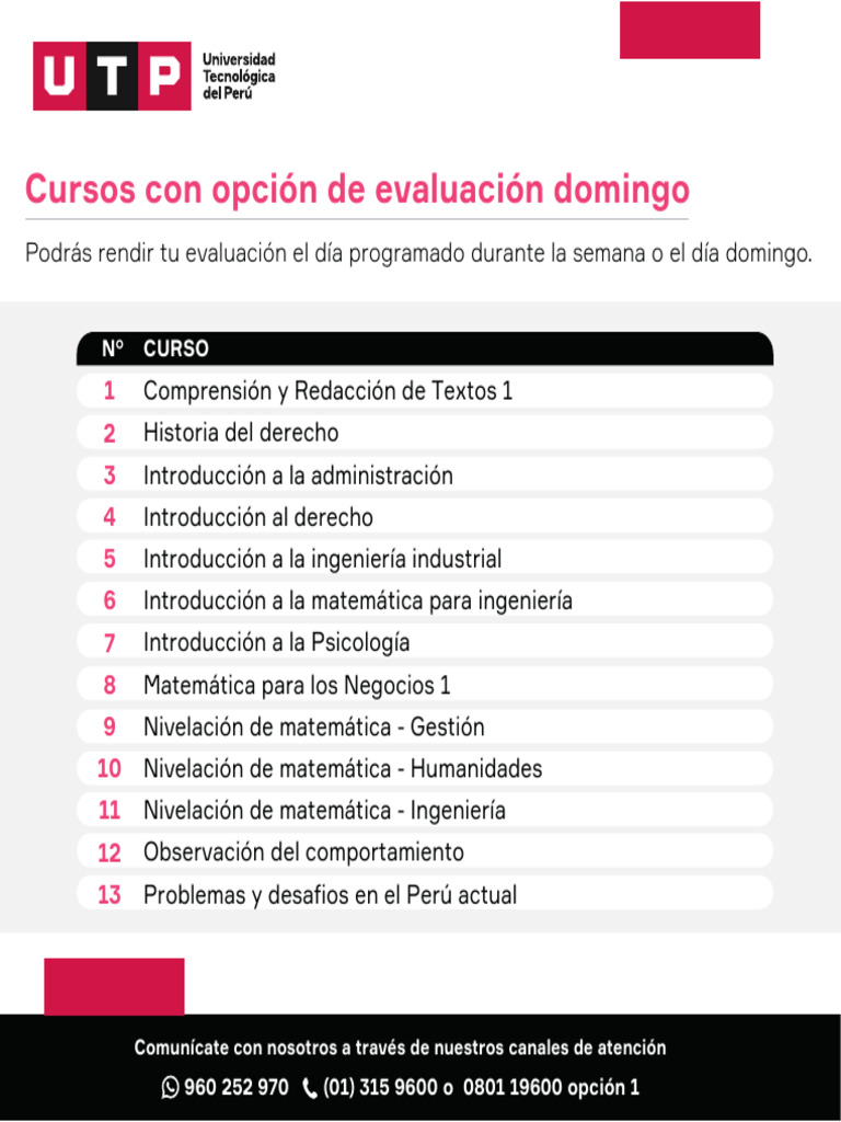 Catalogo de Cursos | PDF