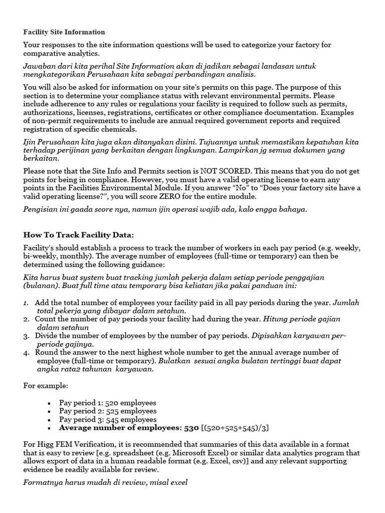 Higg Fem Manual | PDF | Microsoft Excel Higg Fem Manual | PDF | Microsoft Excel