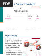 Symbols Used in Nuclear Chemistry Packet | PDF