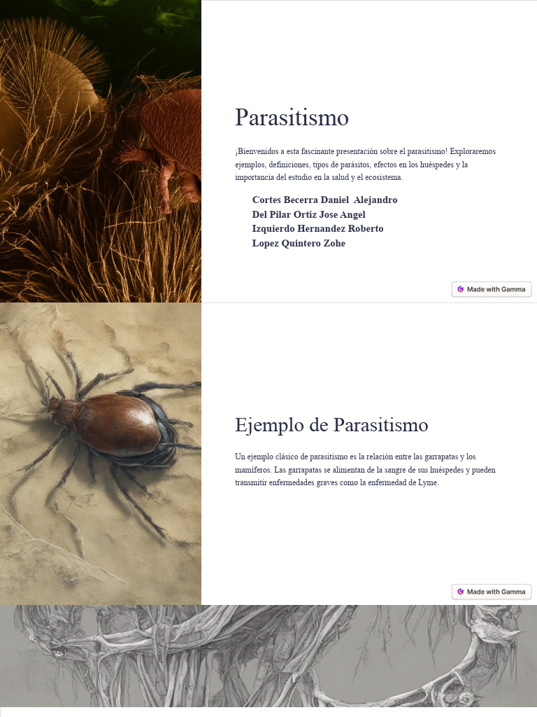 Parasitismo | PDF | Parasitismo | Organismos
