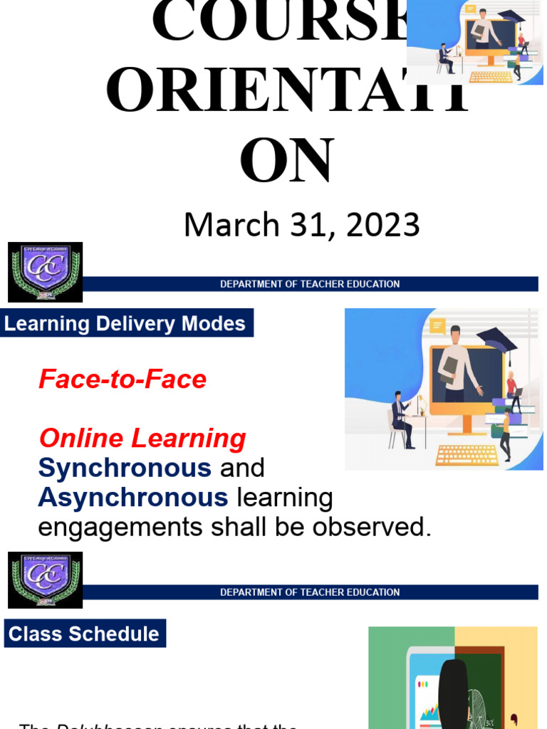 EDUC 302 Course Orientation | PDF | Teachers | Educational Technology