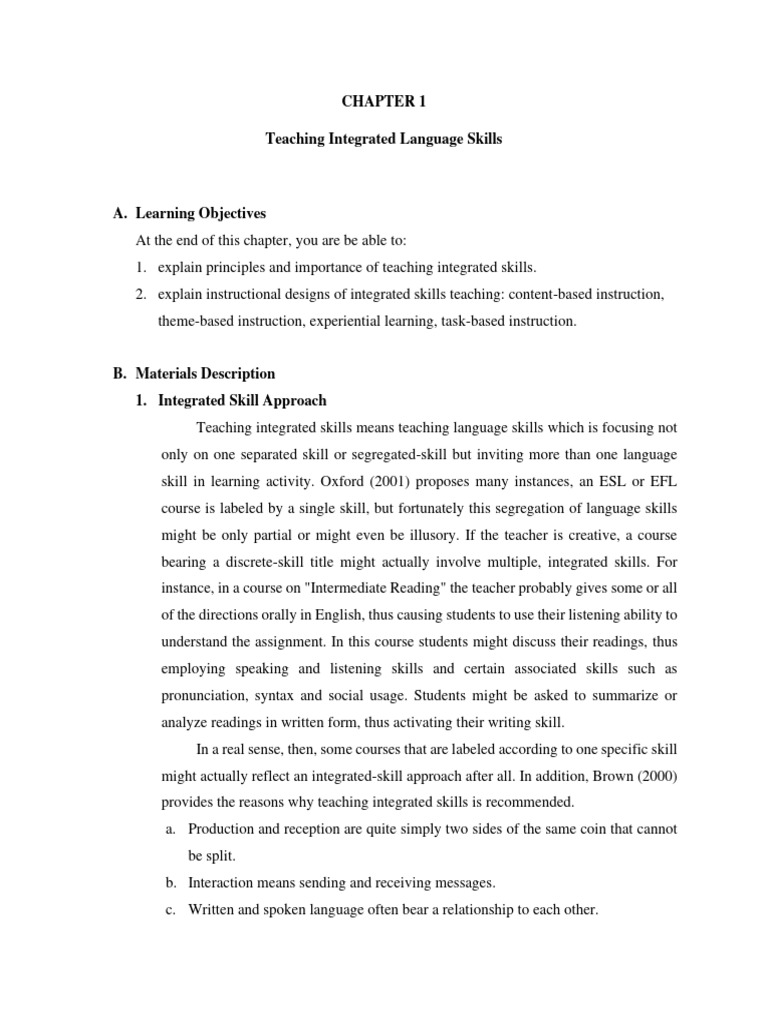 Modul - Tefl-2 - Chapter 1,2,3 | PDF | English As A Second Or Foreign Language | Learning