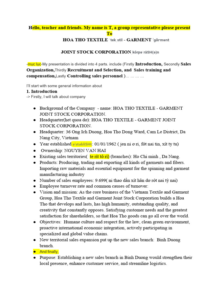 1 5 - MKT 402 | PDF | Sales | Vietnam