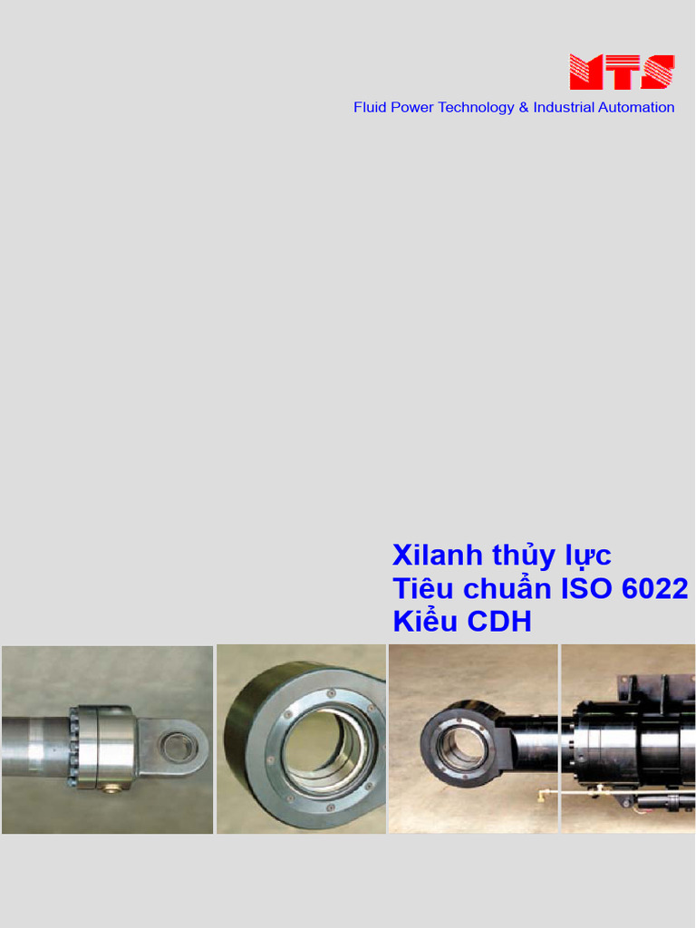 Xilanh thủy lực Tiêu chuẩn ISO 6022 Kiểu CDH: Fluid Power Technology ...