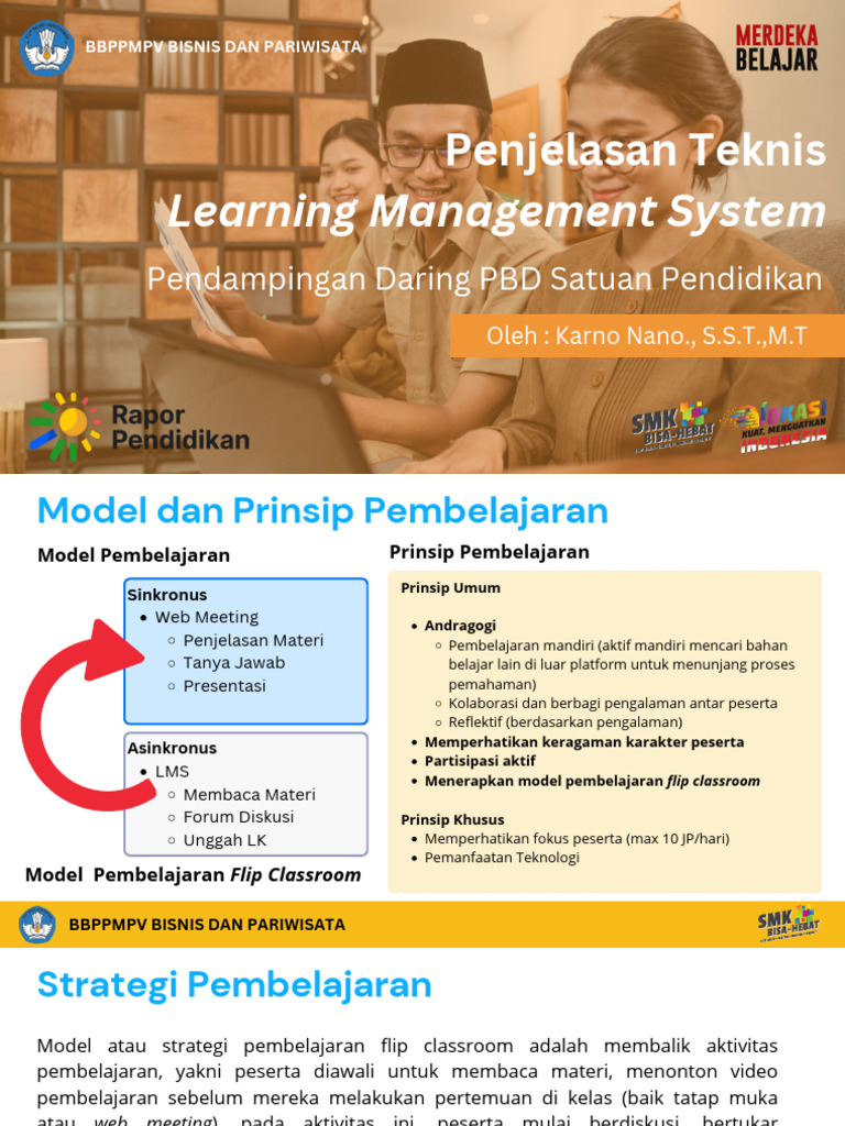 Penjelasan Teknis Learning Management System | PDF