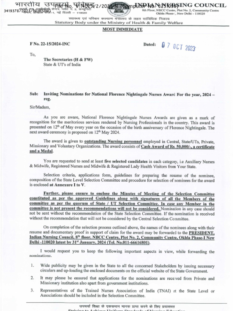 Encls | PDF | Nursing | Medical And Health Organizations