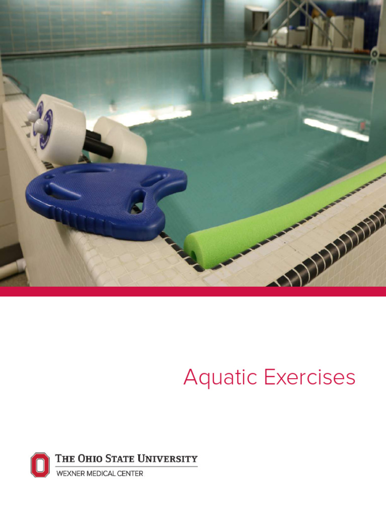 Aquatic Exercises Author The Ohio State University | PDF | Foot ...