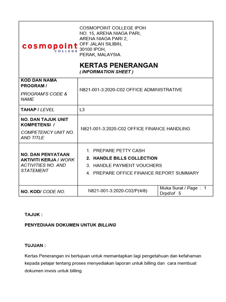Kertas Penerangan 4 | PDF