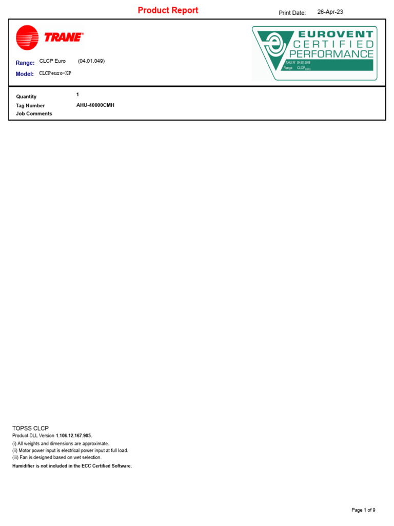CLCPeuro-XP Product Report 2023 | PDF | Electric Motor | Physical ...