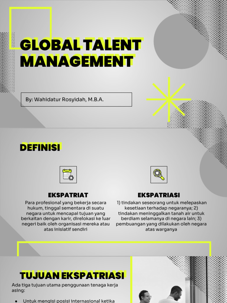 Global Talent Management | PDF