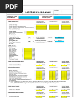 Format Laporan Triwulan K3L P2K3 Ke Disnaker Setempat | PDF