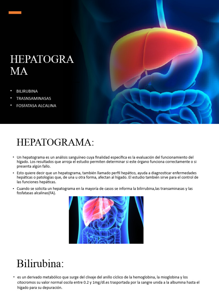 HEPATOGRAMA | PDF | Transaminasa | Hepatitis