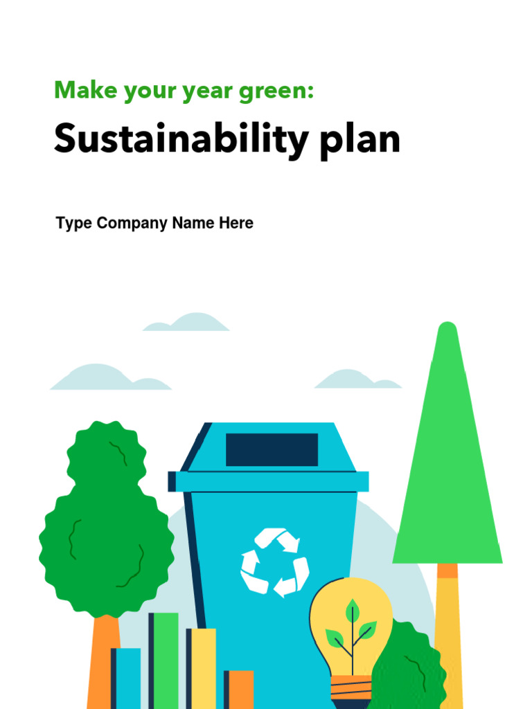 Sustainability Plan | PDF | Sustainability | Recycling