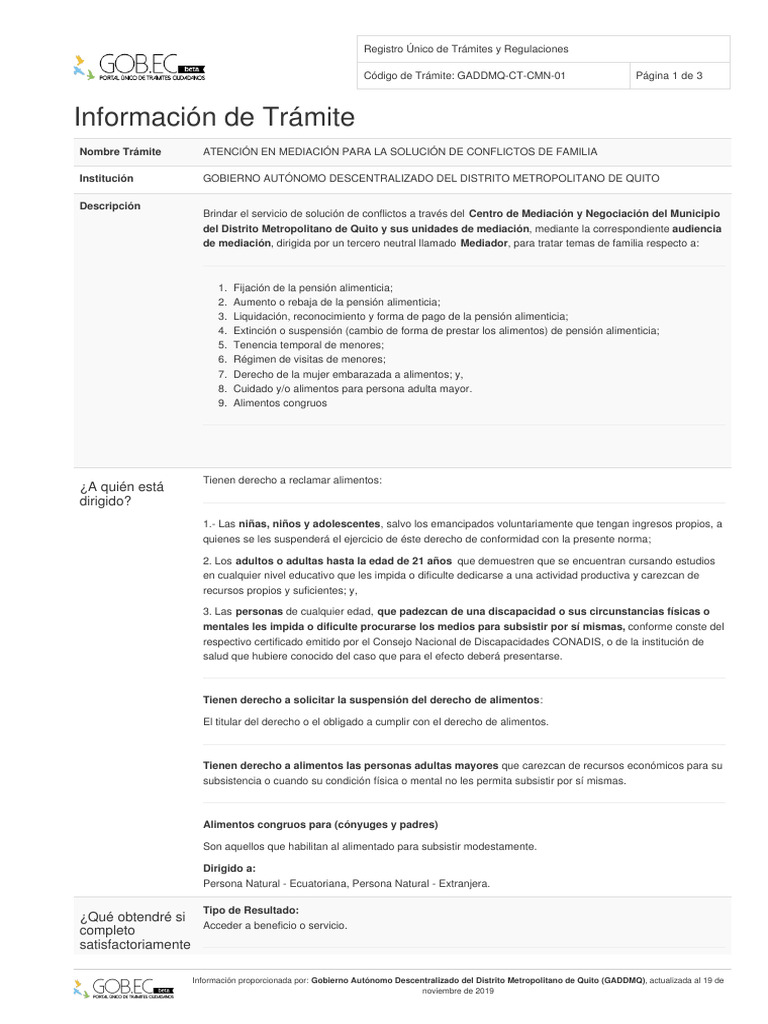 Procedure GADDMQ CT CMN 01 20191111191919 197528 Signed | PDF | Pensión ...