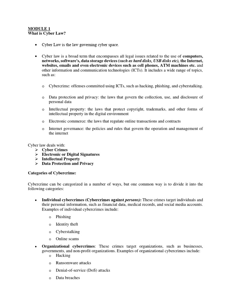 Cyber Law Notes | PDF | Public Key Cryptography | Key (Cryptography) Cyber Law Notes | PDF | Public Key Cryptography | Key (Cryptography)