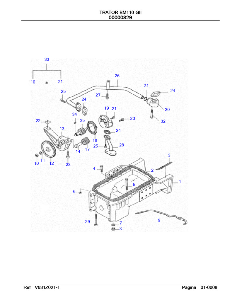 Trator Trator Bm110 Bm110 Gii GII | PDF | Máquinas | Engenharia Mecânica