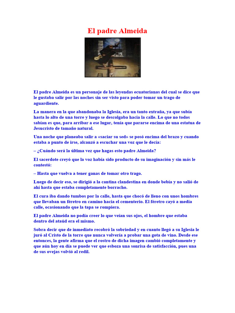 El Padre Almeida | PDF