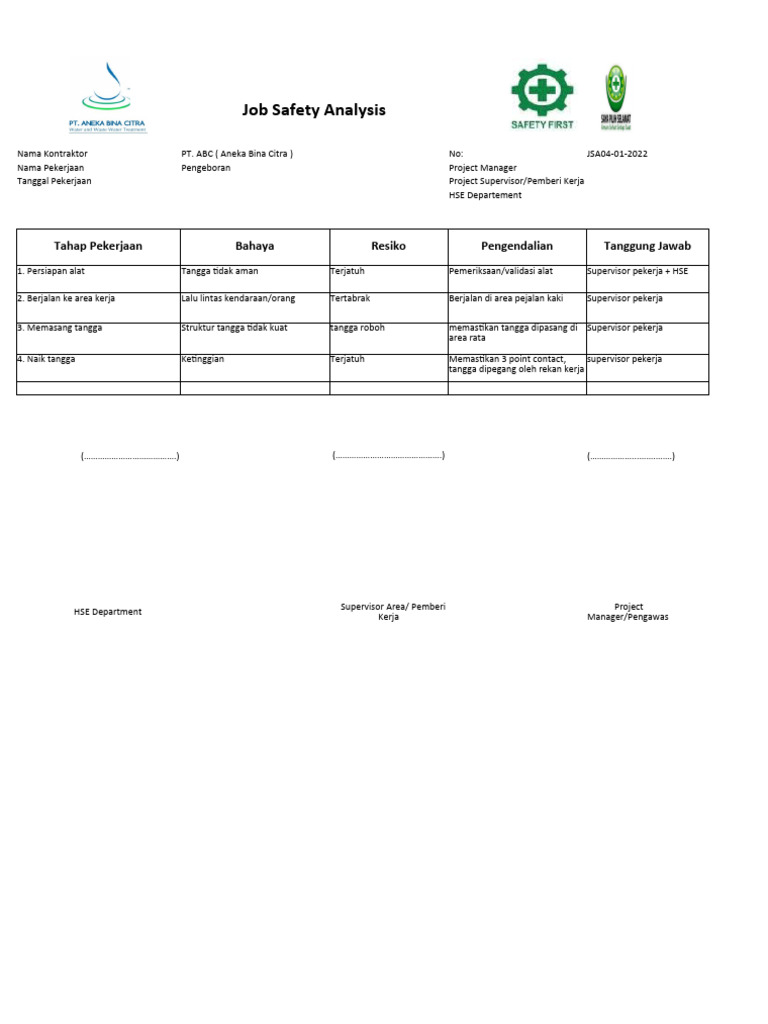 JSA 04 Naik Tangga | PDF