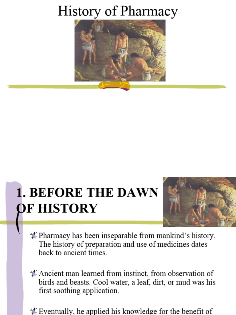 History of Pharmacy | PDF | Pharmacy | Pharmacist