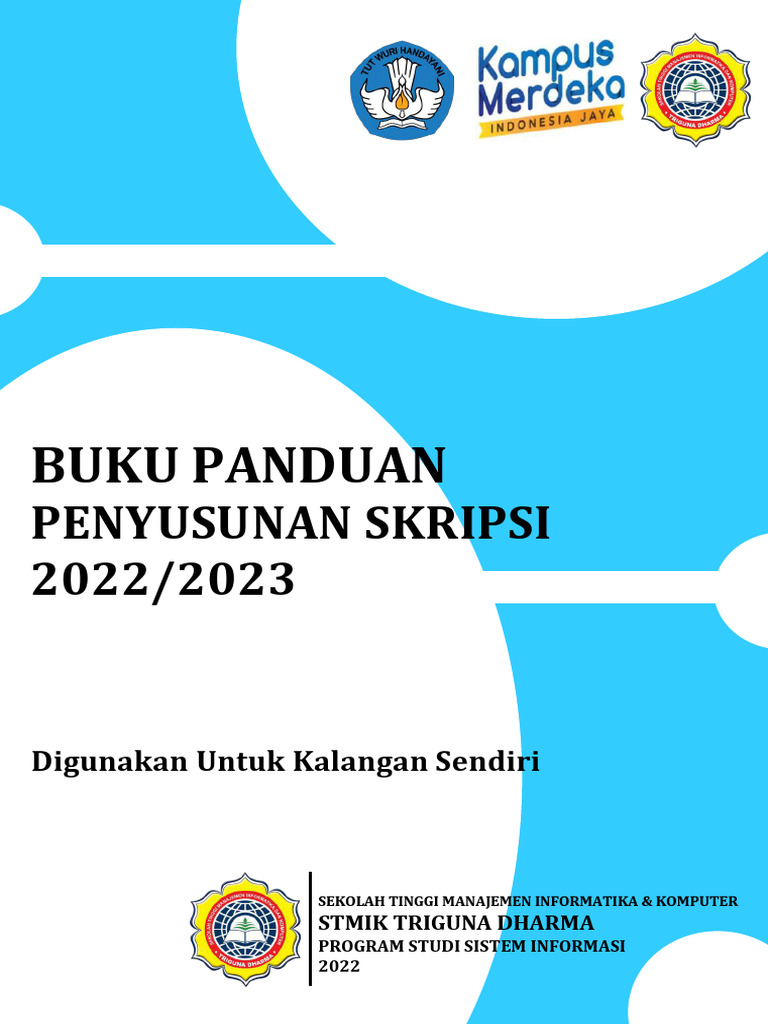 Buku Panduan Skripsi 2022 New | PDF