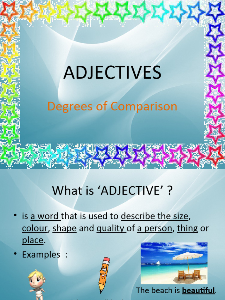 ADJECTIVES | PDF | Adjective | Human Communication