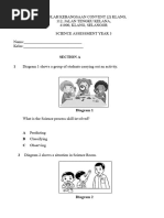 KSSR Science Year 4 DLP | PDF | Experiment | Measurement