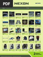 Price List New Nexon - Aug 2025 | PDF | Headlamp | Vehicles