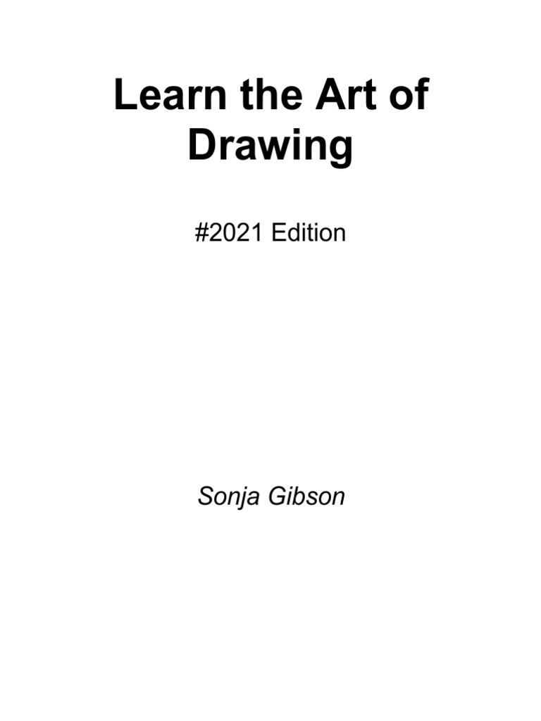 Learn The Art of Drawing | PDF | Pencil | Drawing