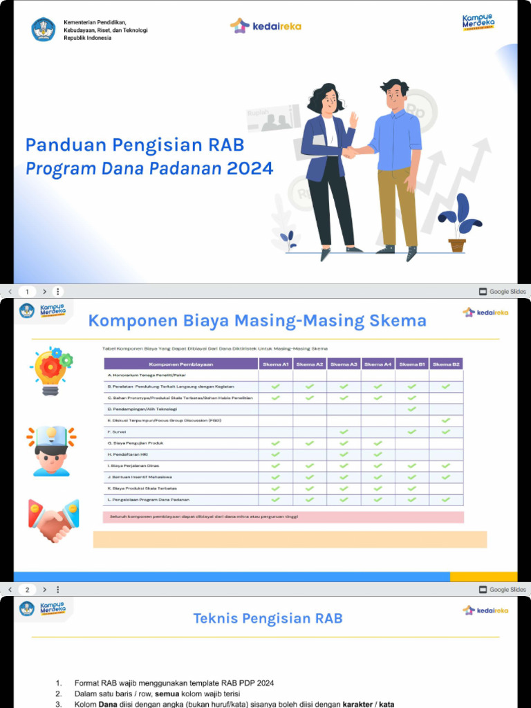 Panduan RAB Dana Padanan 2024 | PDF Panduan RAB Dana Padanan 2024 | PDF