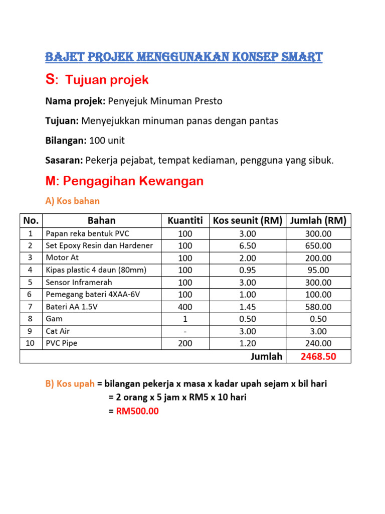 Laporan Projek RBT | PDF
