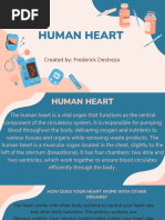 Structure and Function of Human Heart | PDF