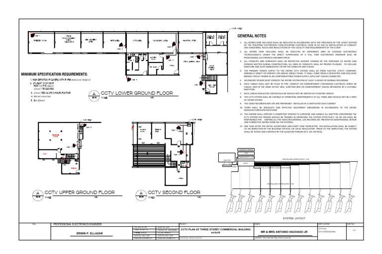 CCTV Plan | PDF | Closed Circuit Television | Computer Engineering