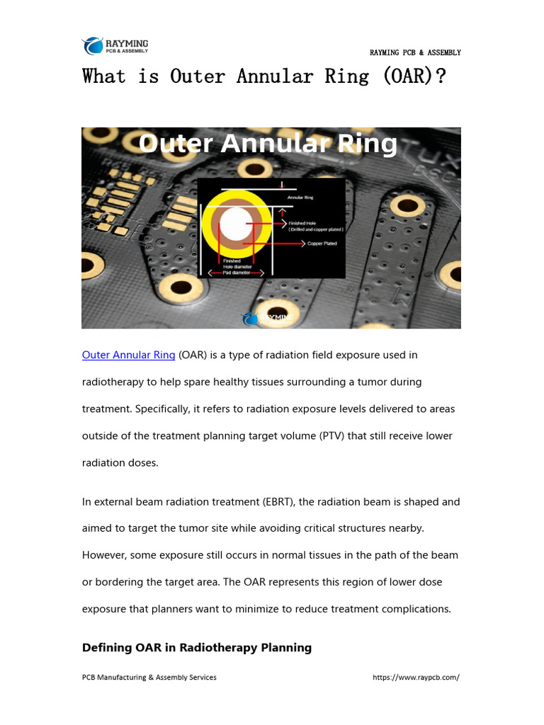 Understanding Outer Annular Ring in Radiotherapy | PDF | Radiation ...