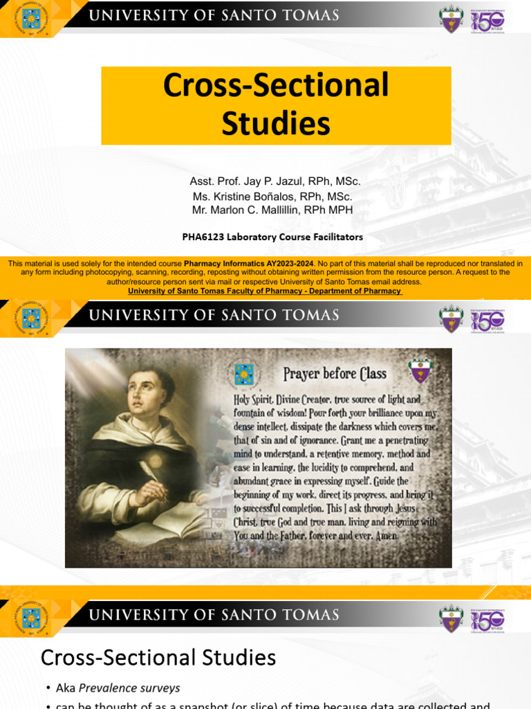 Activity 7 - Cross-Sectional 2022 | PDF | Survey Methodology | Sampling (Statistics)