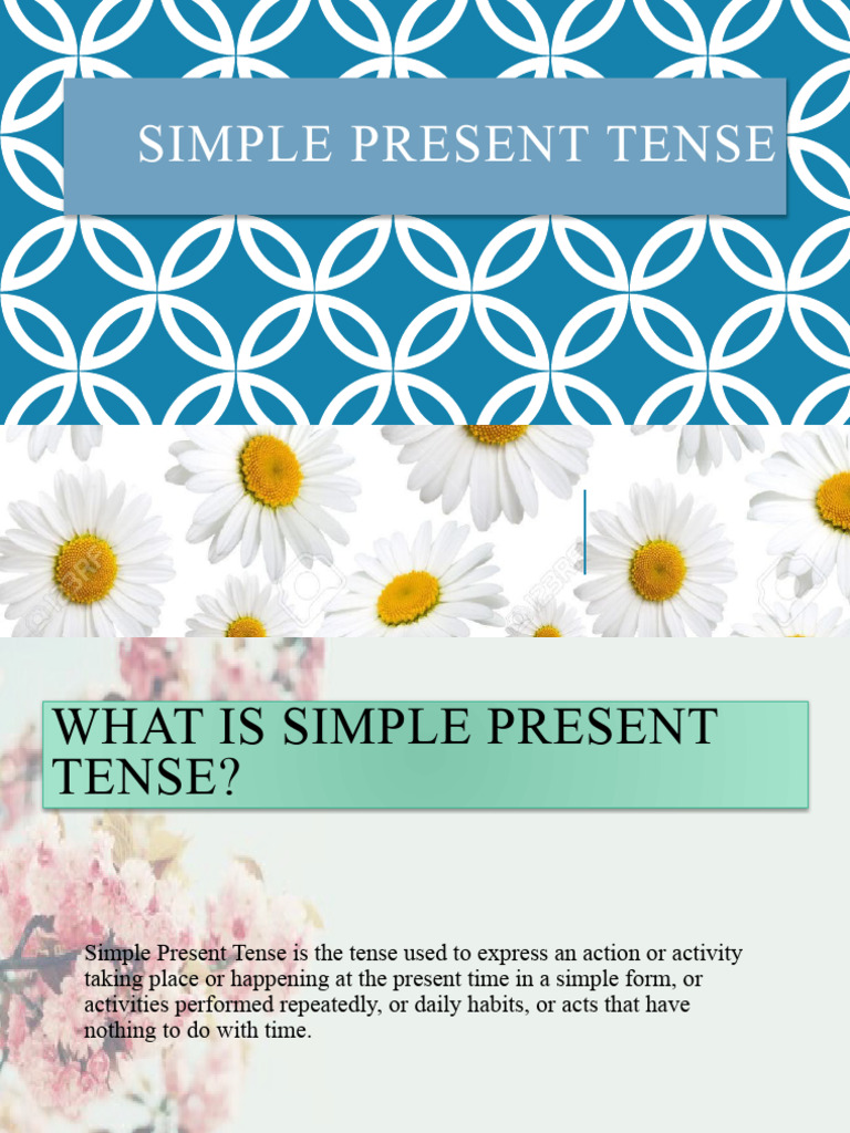 Simple Present Tense Overview | PDF | Verb | Subject (Grammar)