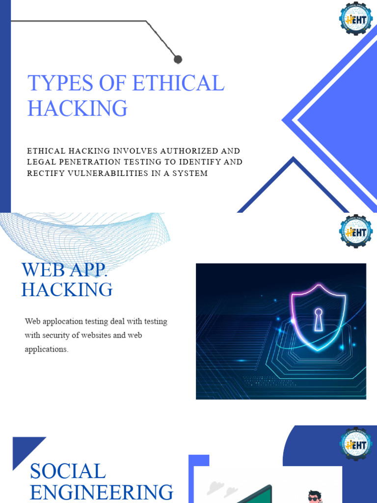 Types of Ethical Hacking Explained | PDF | Computers