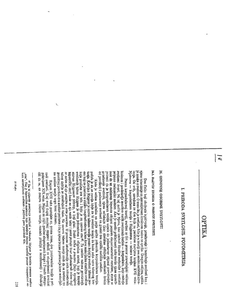 VIII Sedmica Predavanja-Geometrijska - Optika | PDF