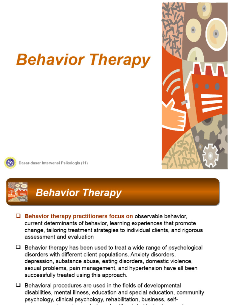 12 Behavioristic Approach IUP Basic Intervention | Download Free PDF | Behaviour Therapy ...