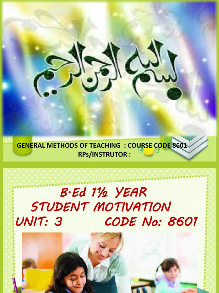 Understanding Student Motivation | PDF | Motivational | Motivation