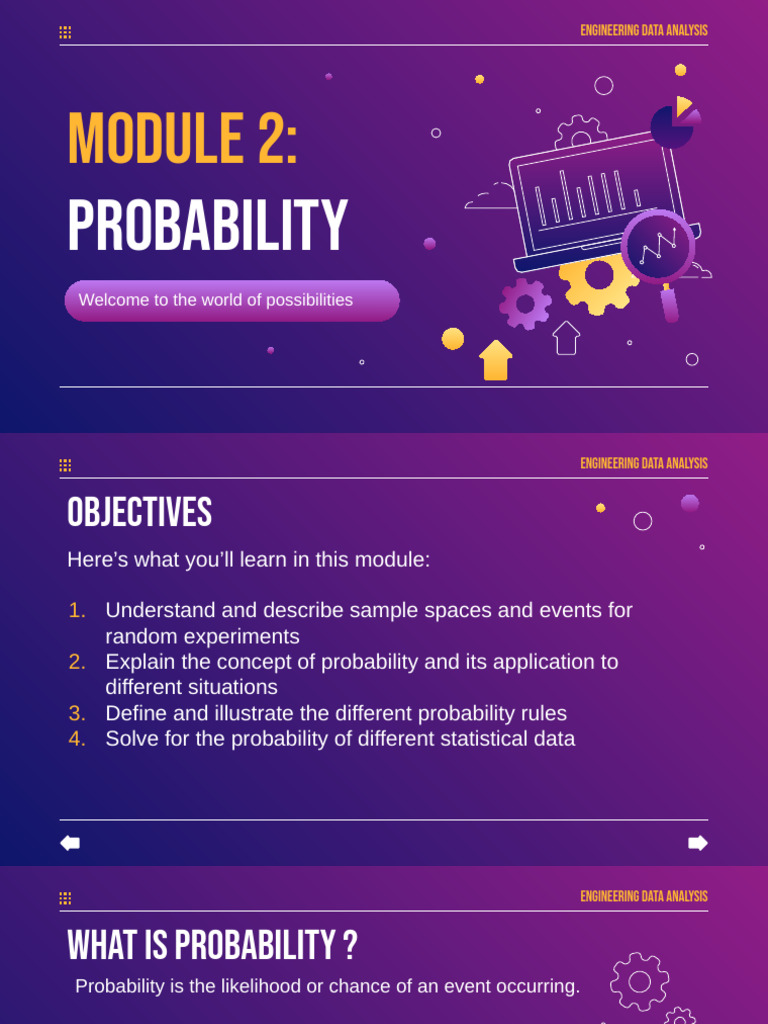 ES209 Module 2 - Probability | PDF | Probability | Randomness