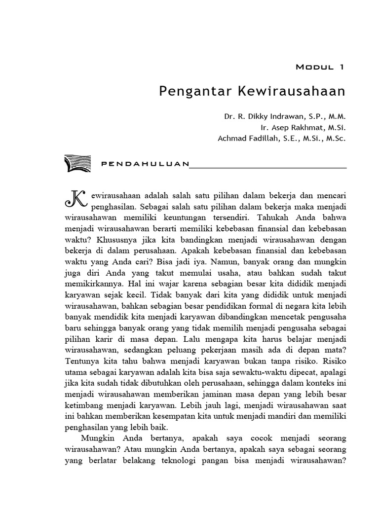 Modul KWU | PDF | Pengembangan Diri | Karier & Perkembangan